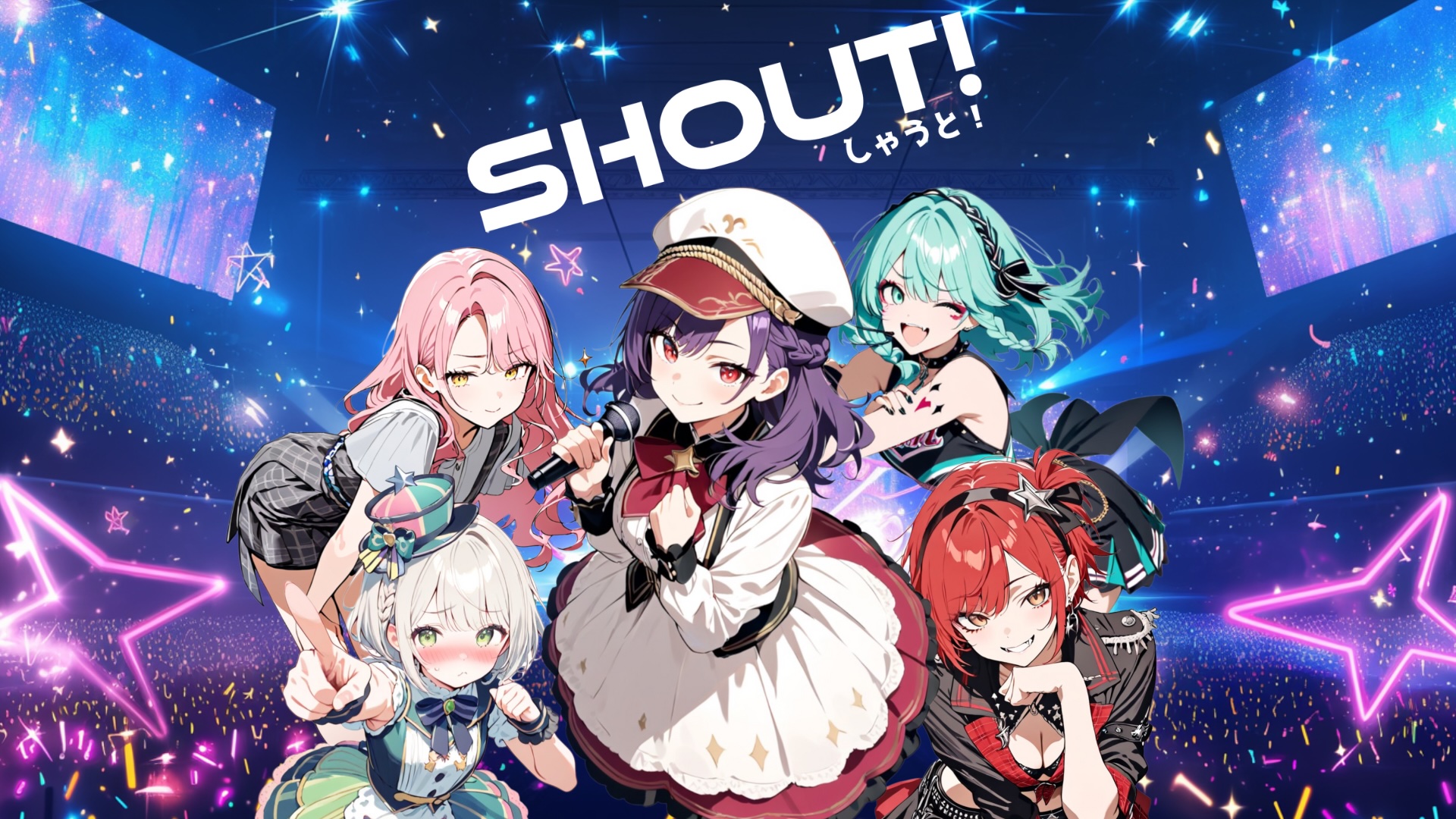 SHOUT! – AI Idol Rhythm Game